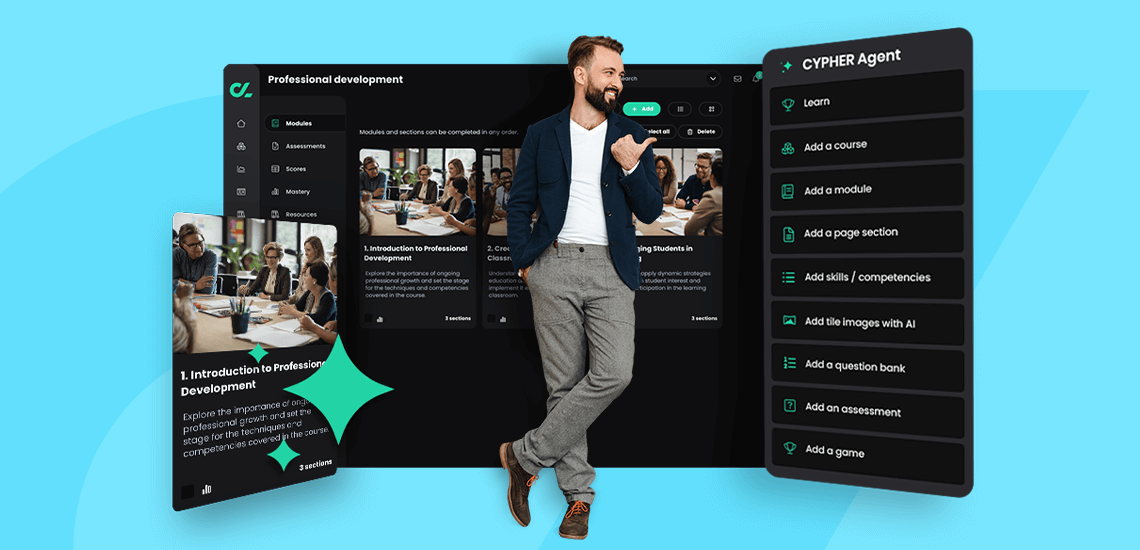 Introducing CYPHER Agent: The ultimate course creation companion