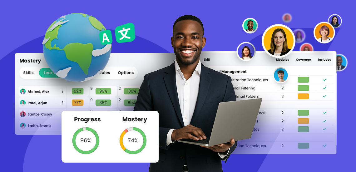 Best LMS for enterprise companies-level with 10,000+ employees