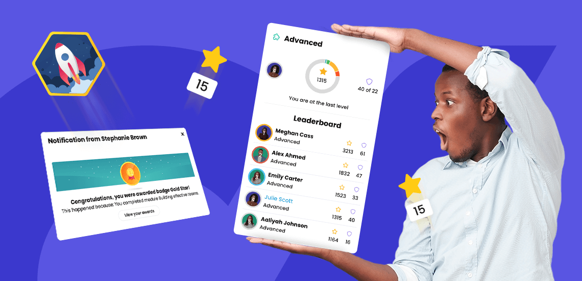 Gamified learning: engaging 500+ learners with CYPHER Learning