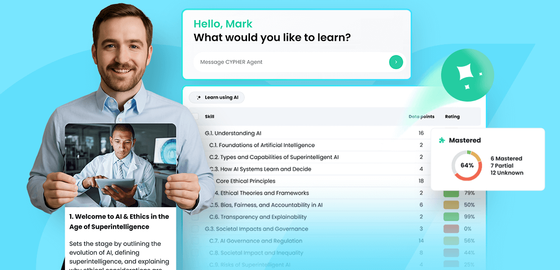 CYPHER Agent for learners unlocks fast, personalized skill development