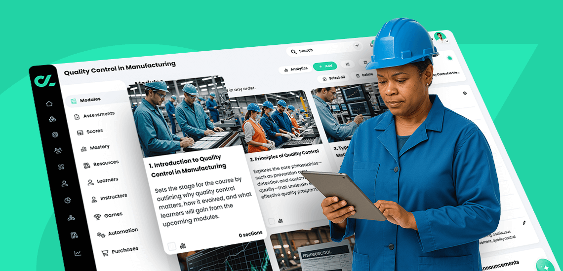 Best LMS for manufacturing companies: Top platforms for training