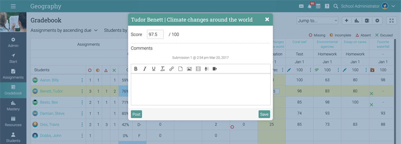 How to save time and make the most of the LMS gradebook - K-20 Blog