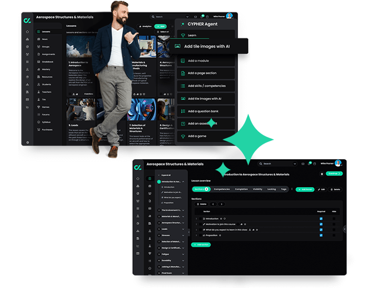 Ultimate customer training software | Achieve excellence | CYPHER LMS