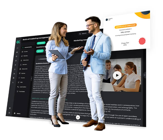 Ultimate customer training software | Achieve excellence | CYPHER LMS
