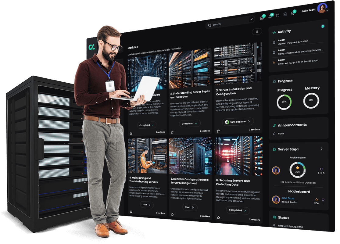 The best IT skills training | CYPHER (LMS, LXP, course development)