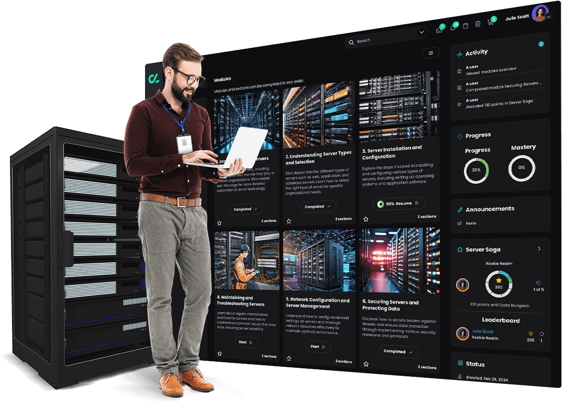 The best IT skills training | CYPHER (LMS, LXP, course development)
