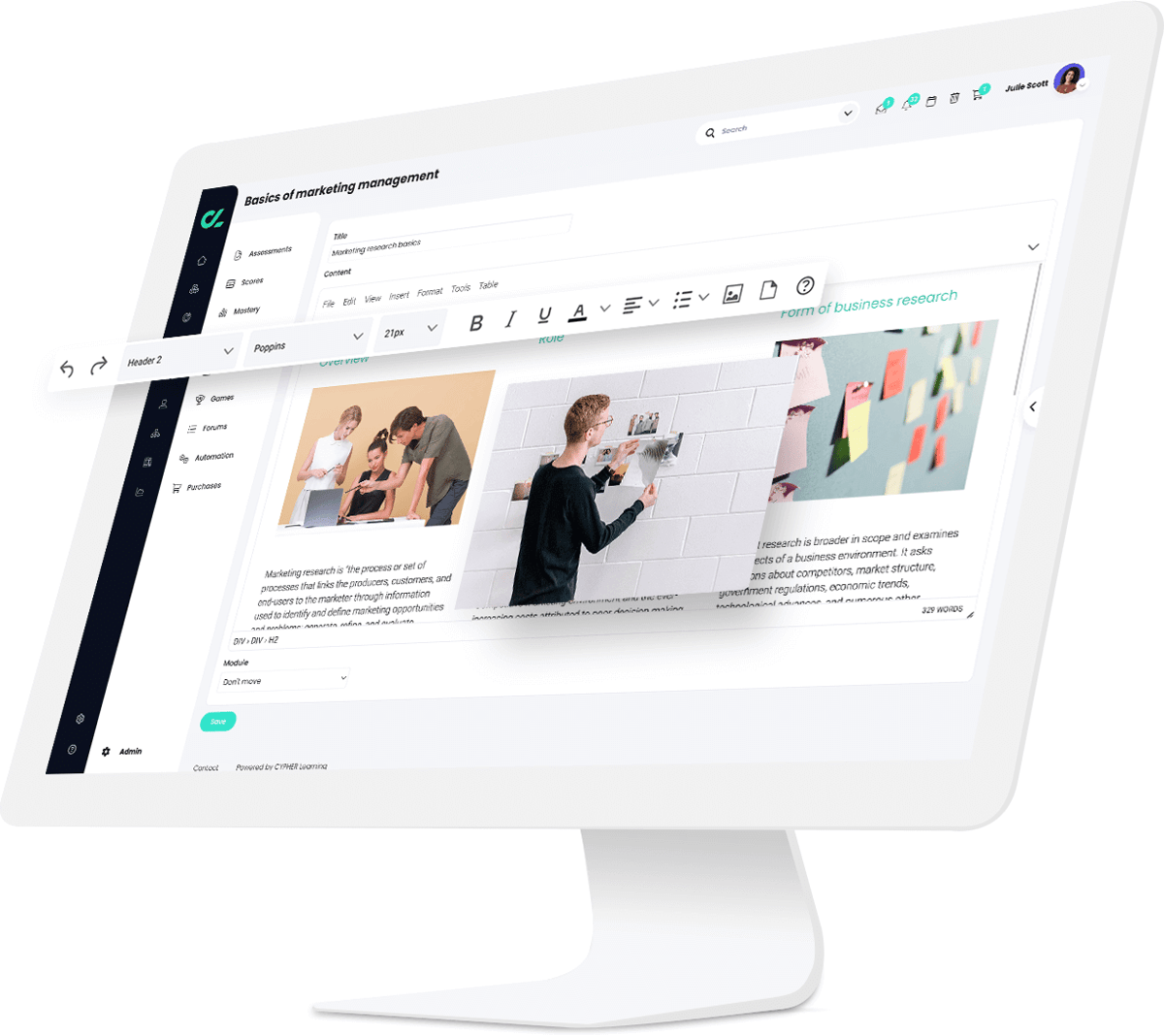 Learning Management System With Certification Management | CYPHER LMS