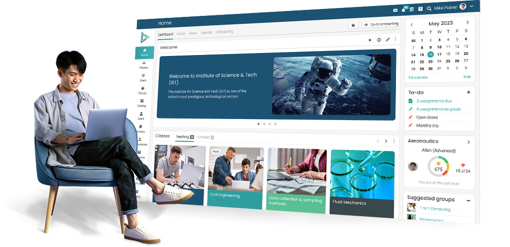 Modern learning platform for academia » CYPHER