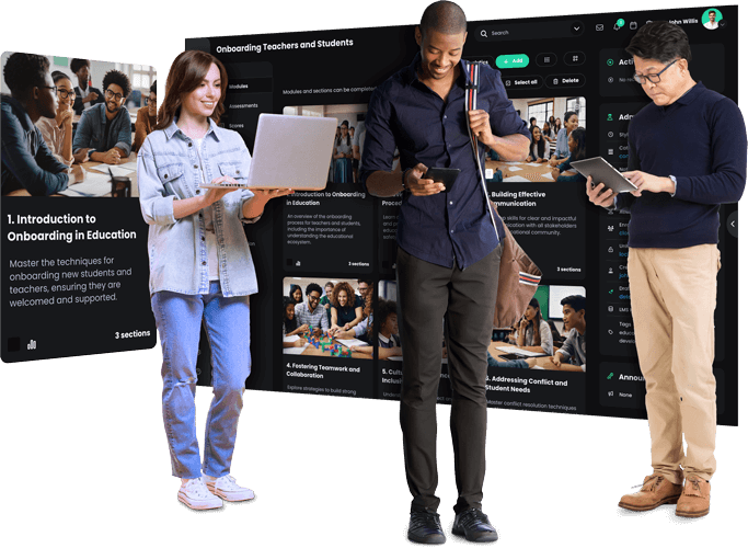 Teacher and student onboarding simplified » CYPHER LMS