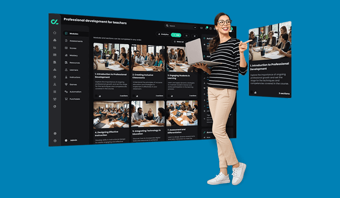 Best professional development platform for teachers » CYPHER LMS